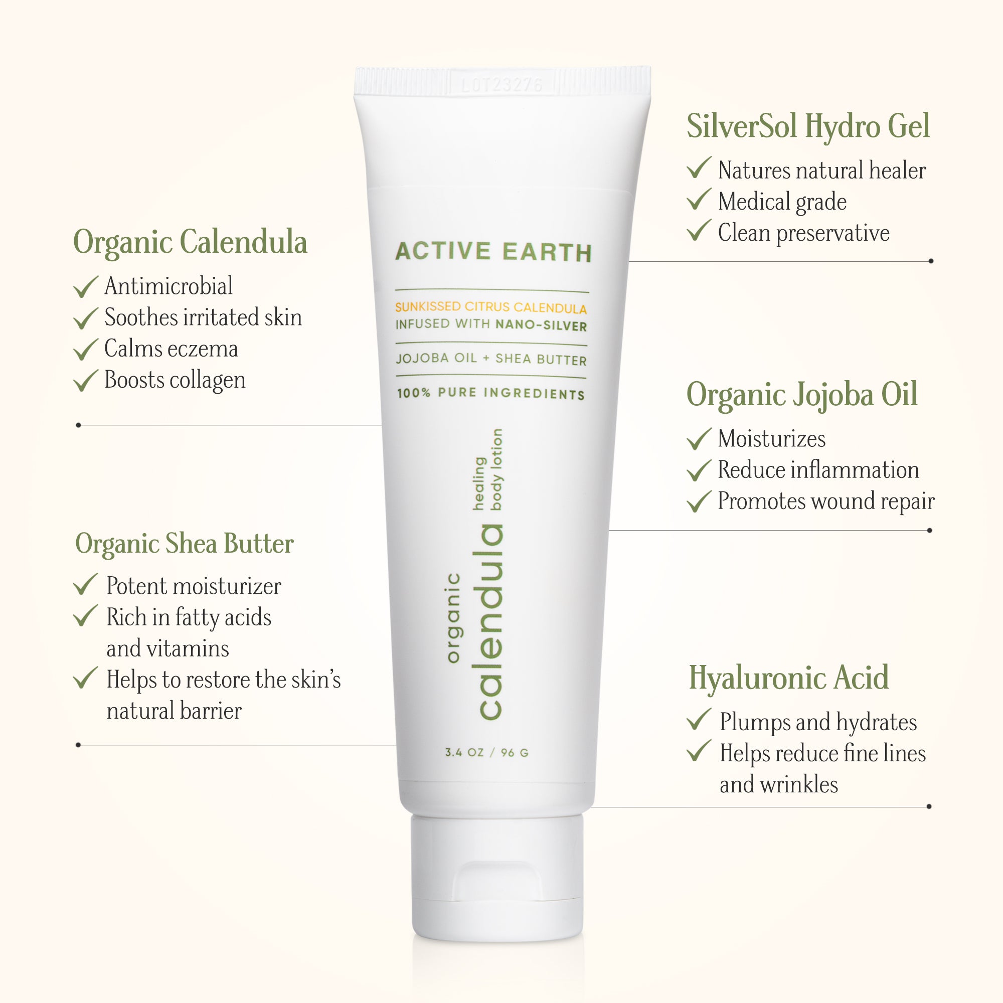 Organic Lotion with Calendula – ActiveEarth